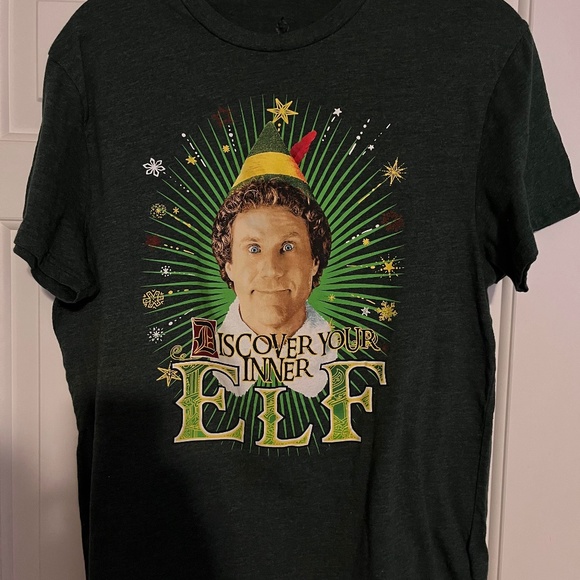 Shirts | Discover Your Inner Elf Buudy The Elf Green Large Tshirt ...